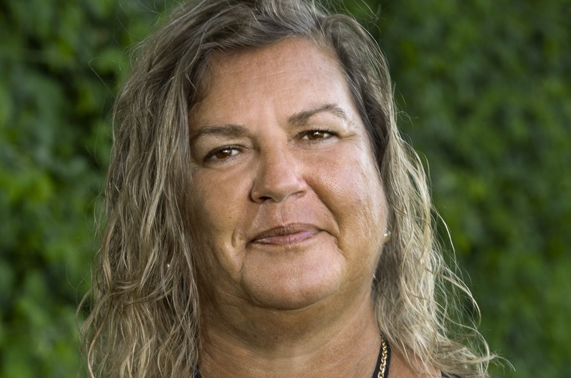 Mig og mit slogan: ”Gør noget godt for land og by, stem på Gry”